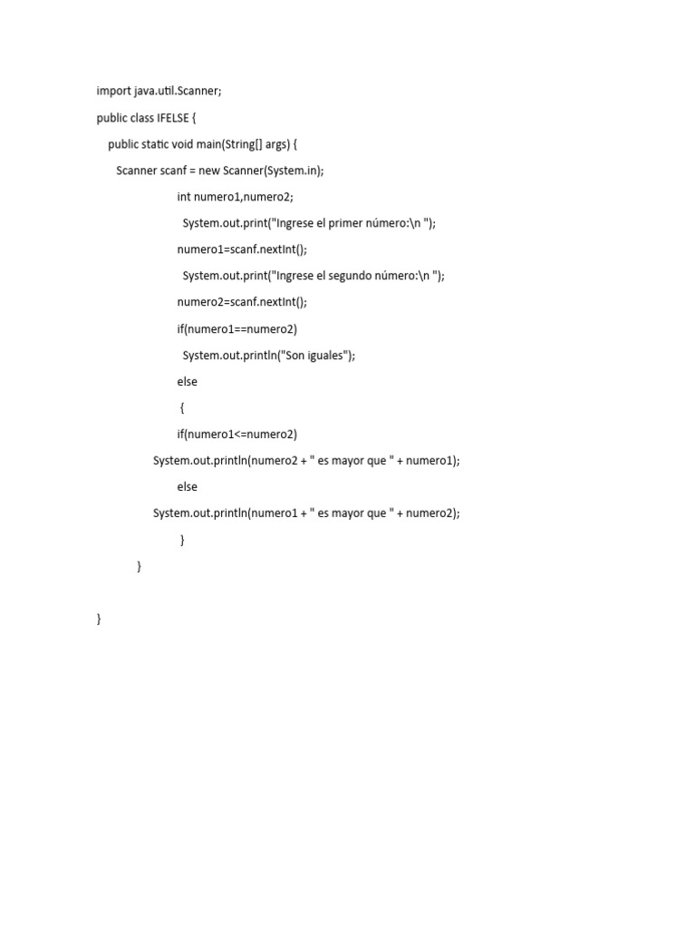 Practica_ControldeFlujo | PDF | Java (lenguaje de programación) | Lógica matemática