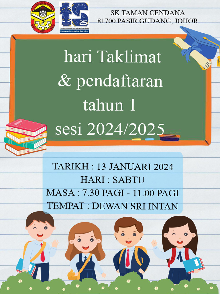 Buku Program Pendaftaran Tahun 1 | PDF
