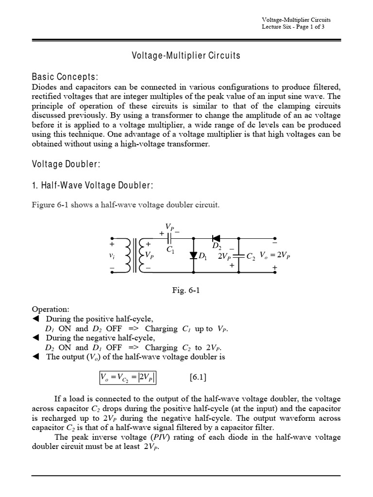 Lecture 4 | PDF | Rectifier | Electric Power