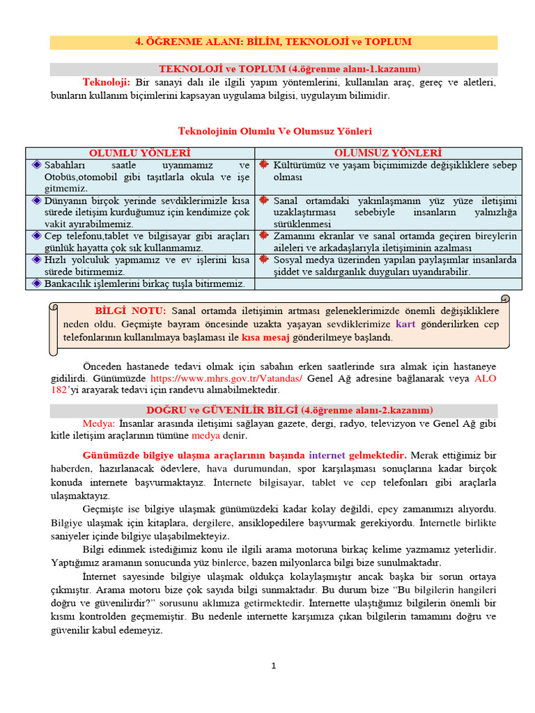 5.sinif Sosyal 2.donem Ders Notu Ozet | PDF 5.sinif Sosyal 2.donem Ders Notu Ozet | PDF