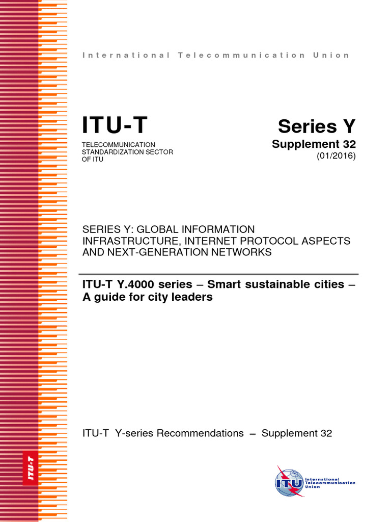 A Guide For City Leaders - ITU-T | PDF | Itu T | Sustainability