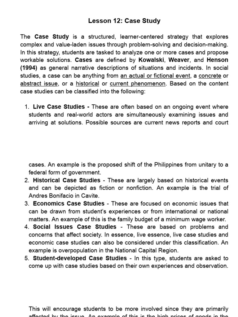 Lesson 12 - Case Study | PDF | Human Communication | Behavior Modification