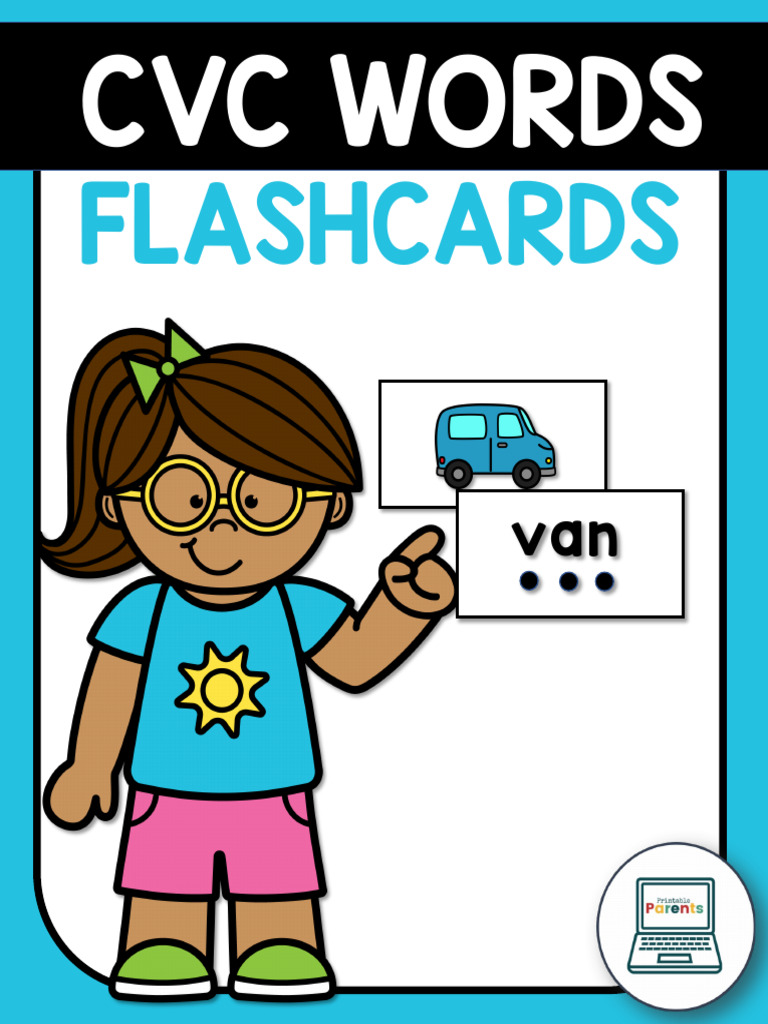 CVC Words Flashcards | PDF | Copyright | Property Law