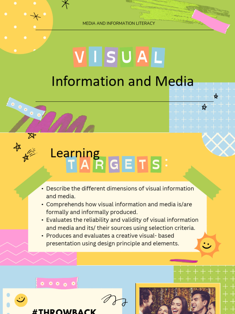 Visual Information and Media 2 | PDF | Information | Mass Media