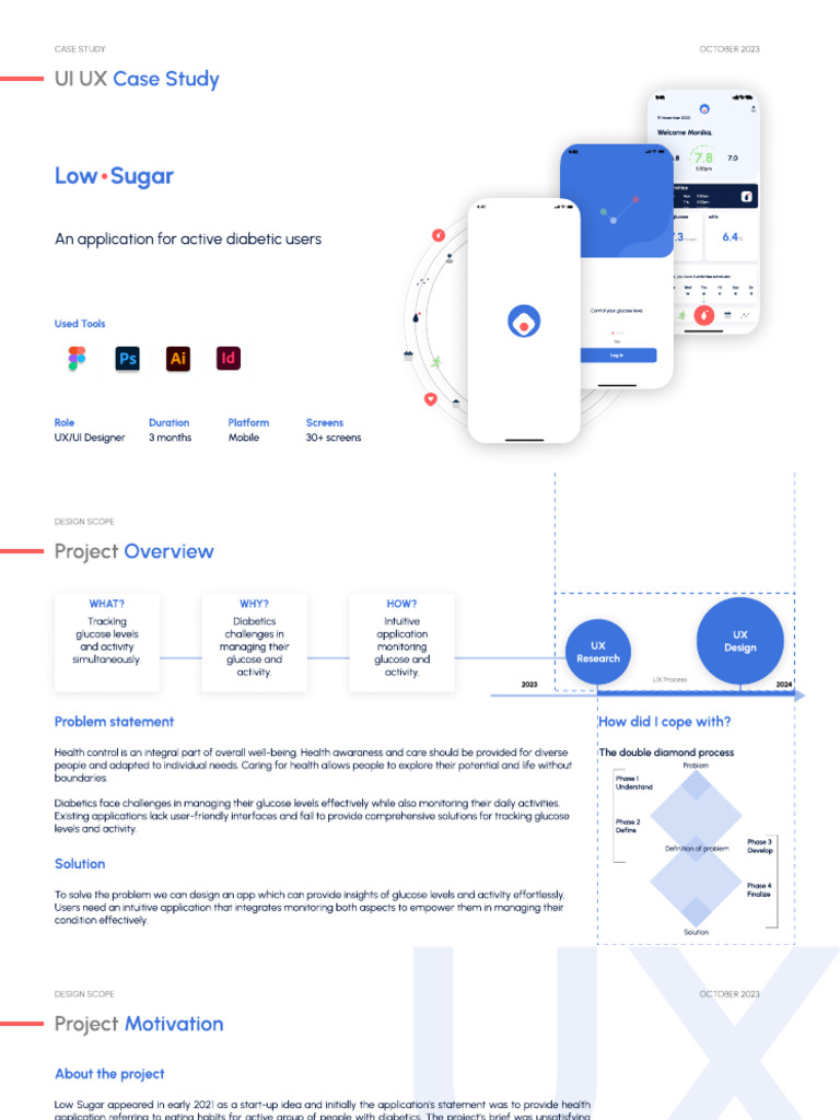 UX Health App | PDF | Usability | Diabetes