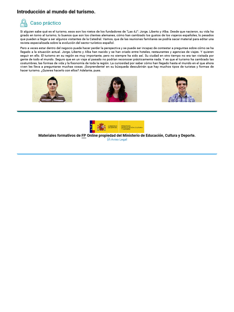 UT1-Versión para Imprimir PDF | PDF | Turismo | Transporte