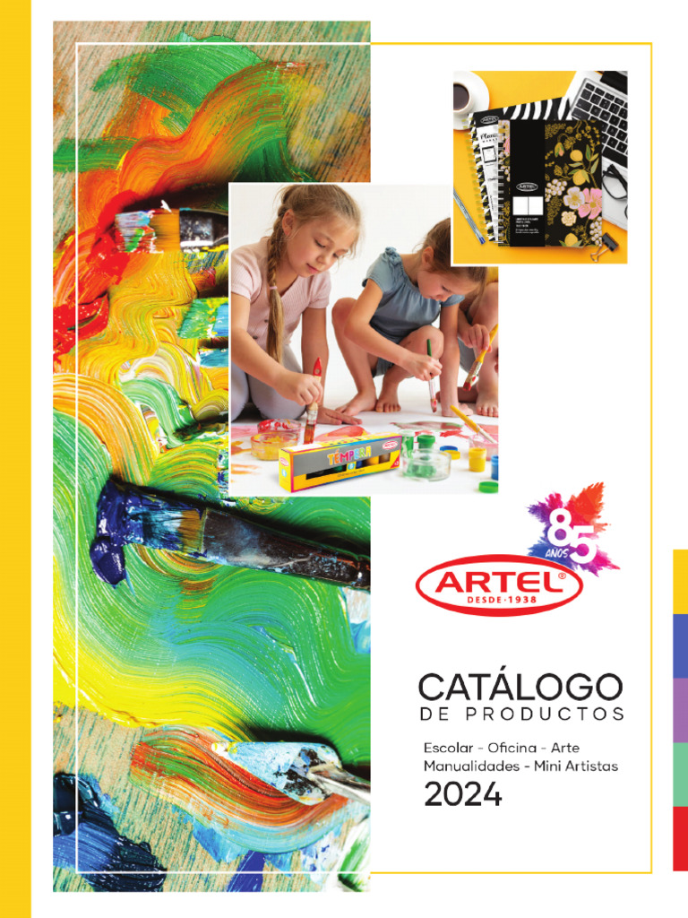 Catálogo Artel 2024: Creatividad y Calidad | PDF | Cuaderno | Calidad ...