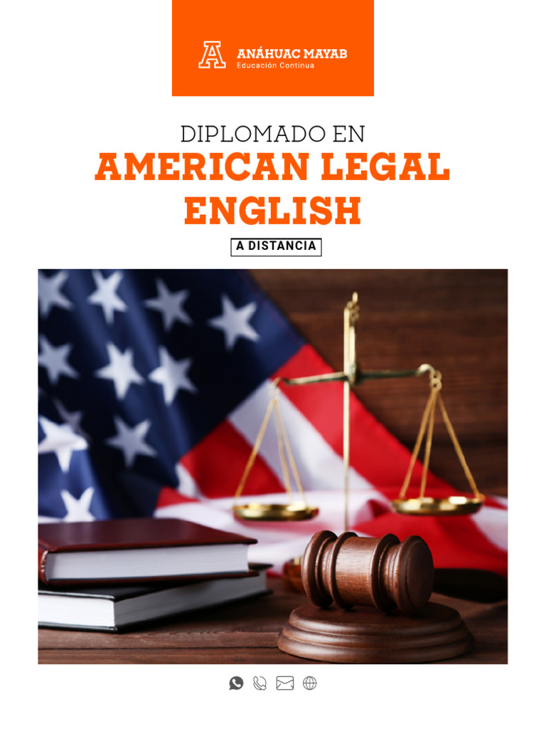 Brochure-American Legal English 2023 | PDF | Universidad | México