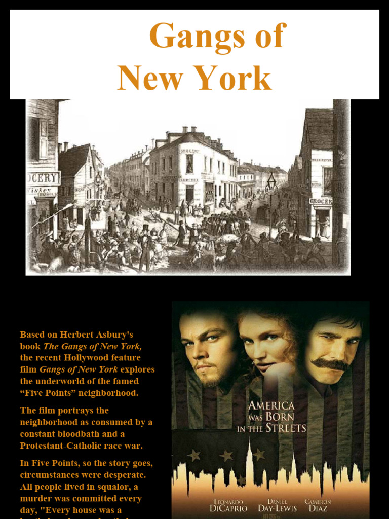 The Real Gangs of New York | PDF | Crimes | Crime & Violence