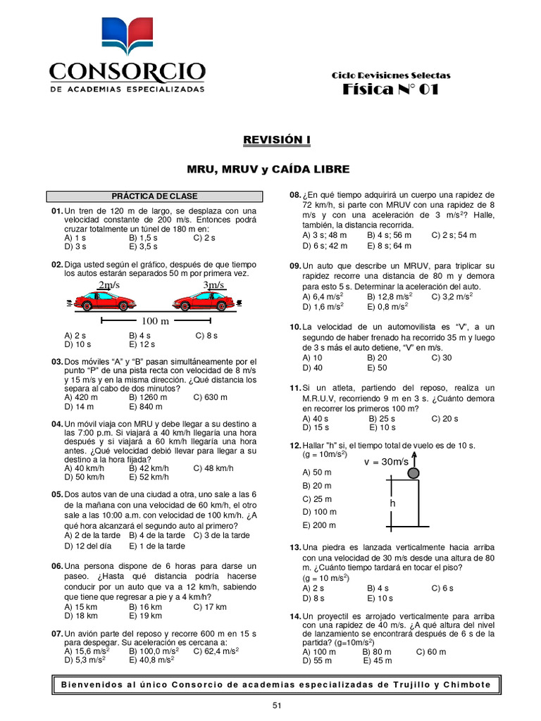 8a Sem 01 F+ìsica PR | PDF | Tecnología