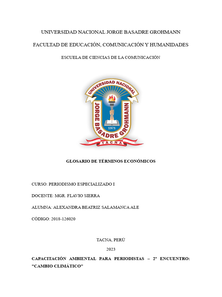 Glosario de Términos Económicos | Descargar gratis PDF | Precios | La ...