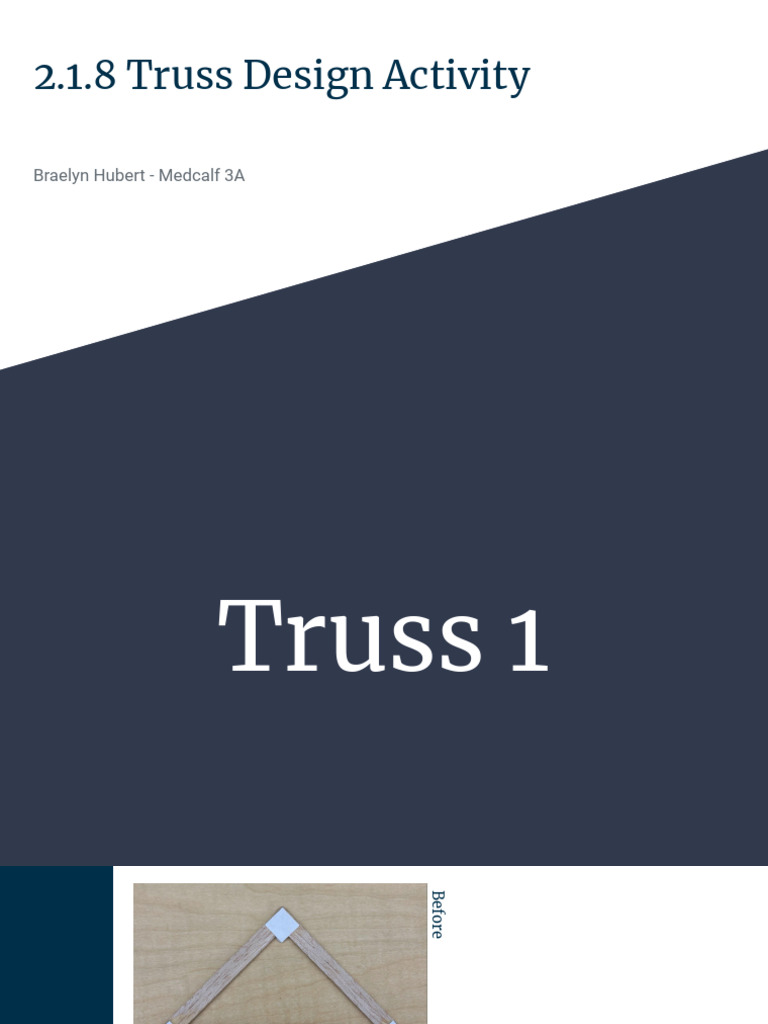 Truss Design Force Examples and Analysis | PDF | Building Engineering ...