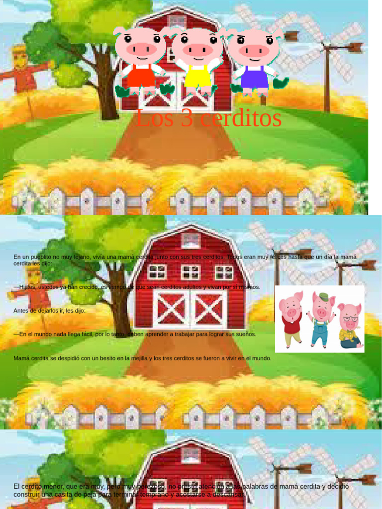 Los 3 Cerditos Pdf