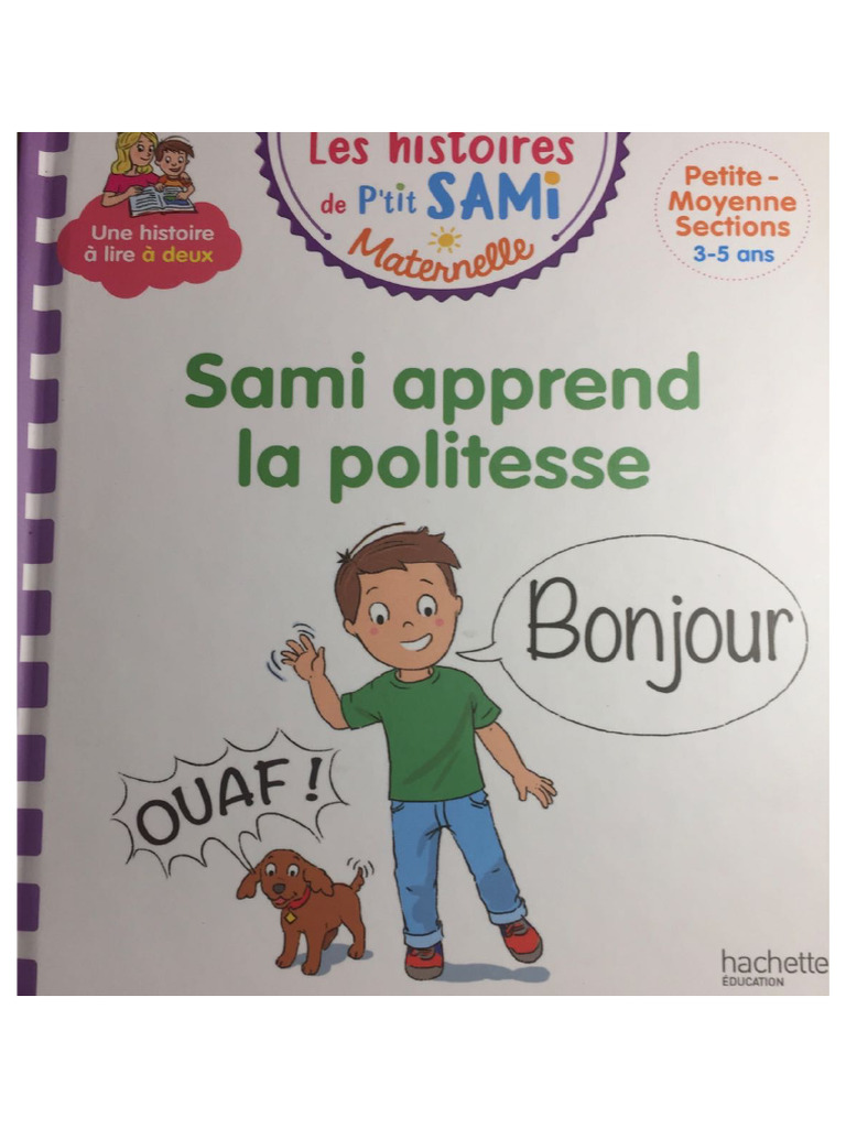 Maternelle Sami-Apprend-La-Politesse | PDF