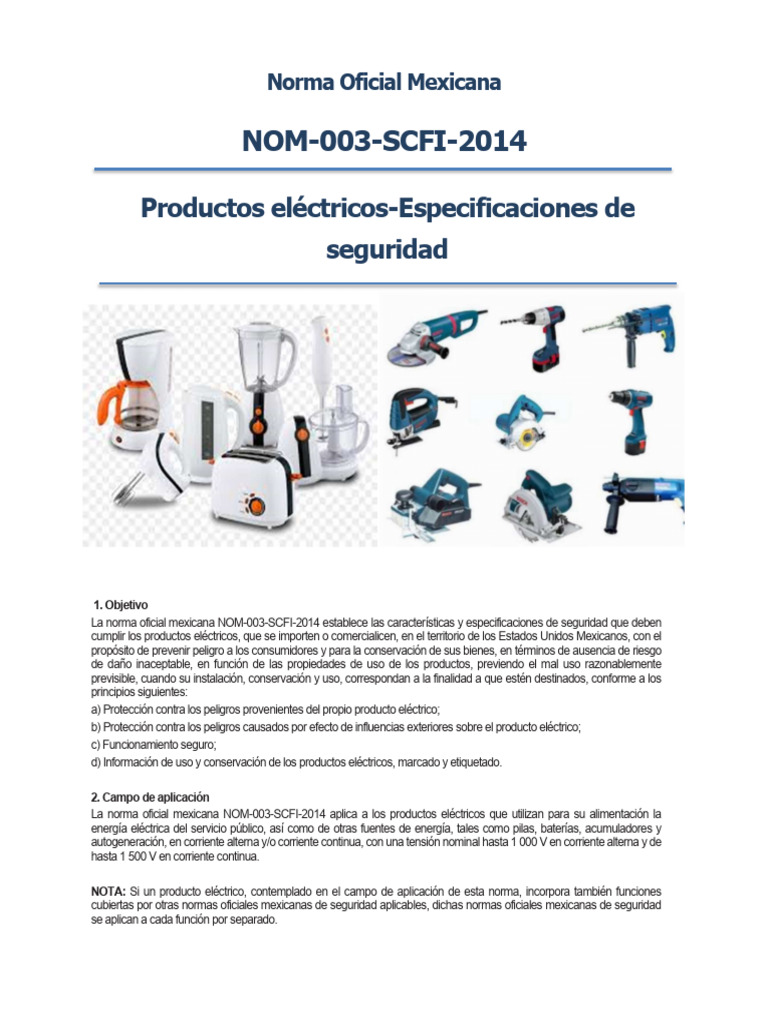 Nom 003 Scfi 2014 | Descargar gratis PDF | Software | Evaluación