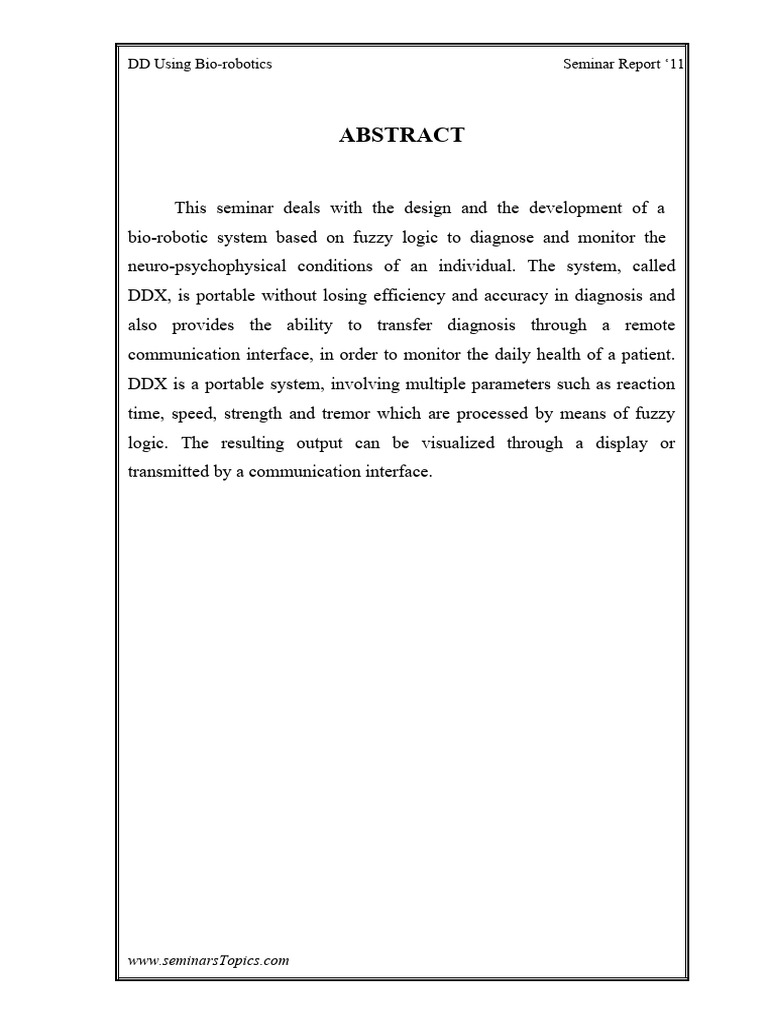 Disease Detection Using Bio Robotics 06012013045326 Disease Detection ...