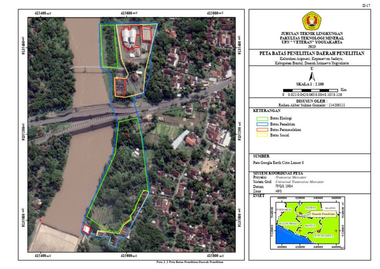 Peta Batas Penelitian Terbaru | PDF