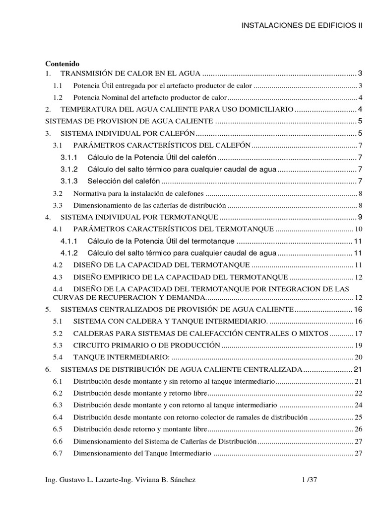 Tema 2 Provision Ac | PDF | Agua | Calor