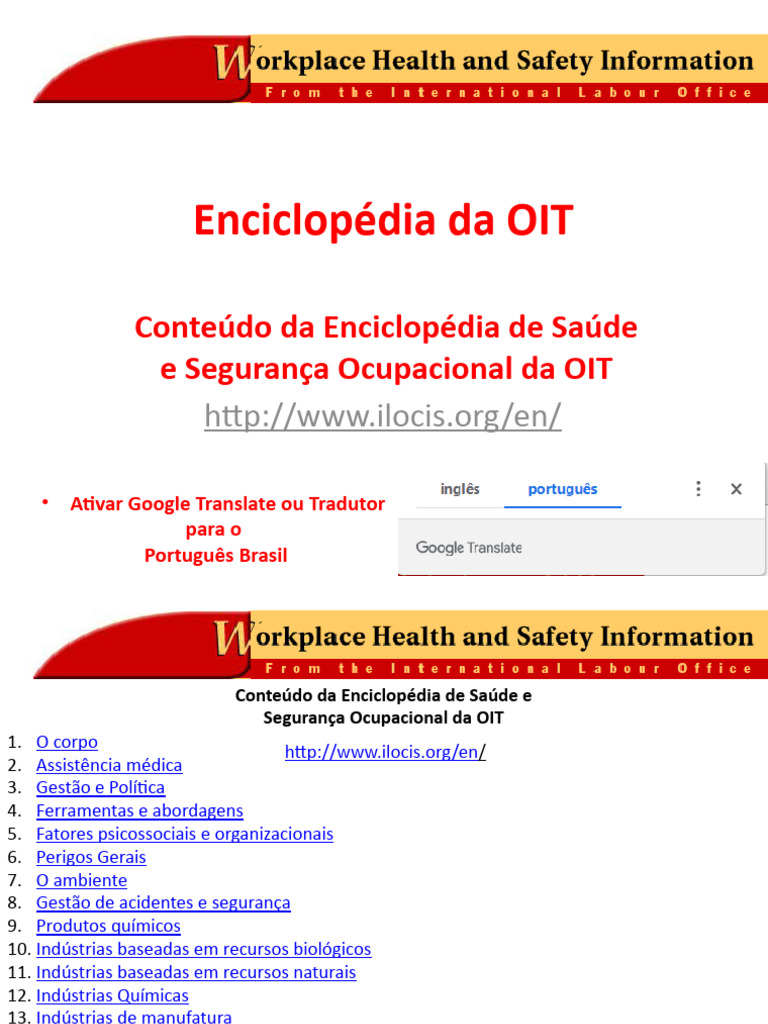 03 Enciclopédia Da OIT | PDF