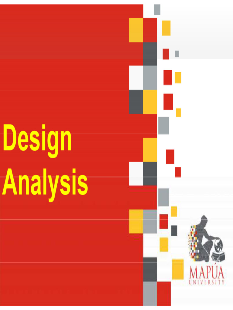 Design Analysis | PDF