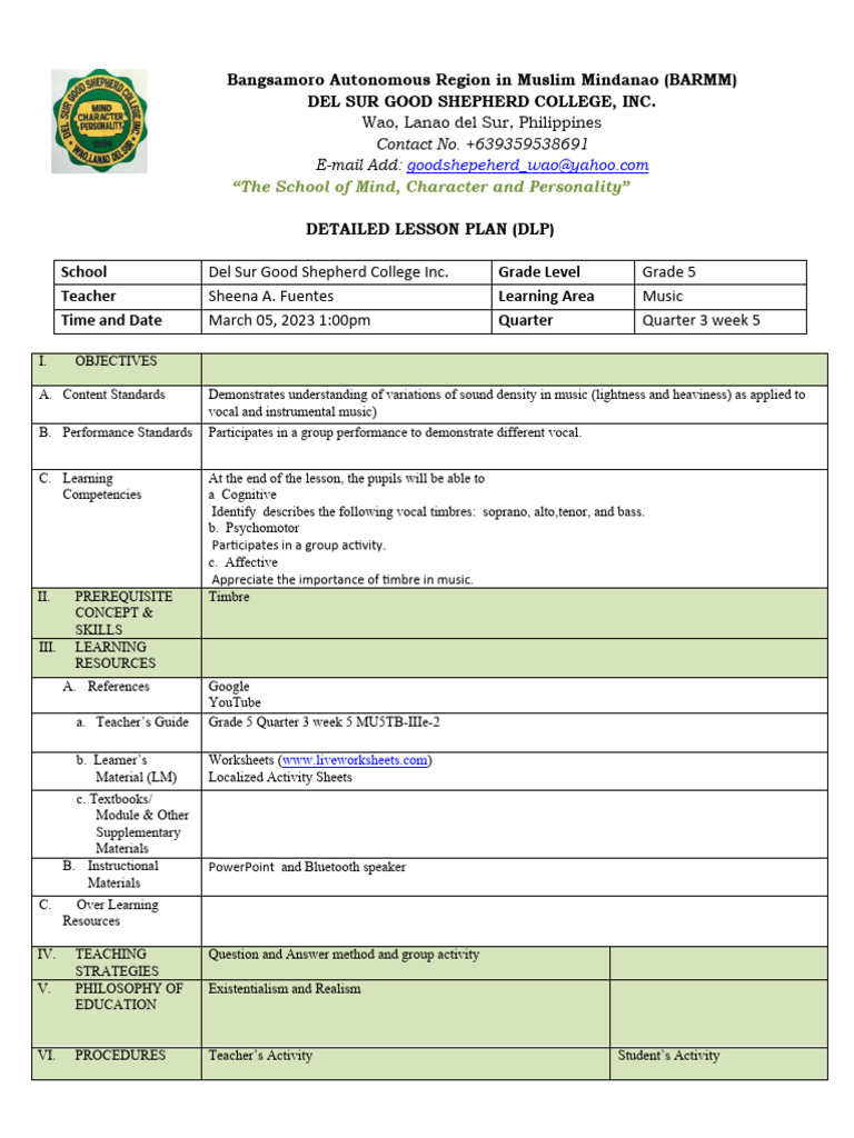 Music DLP Final Na Gid | Download Free PDF | Singing | Human Voice