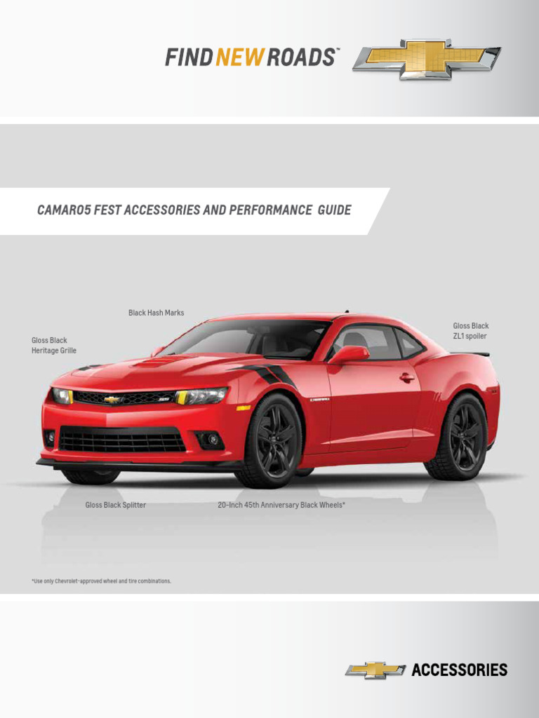 Camaro5 Fest Guide | PDF | Vehicles | Transport