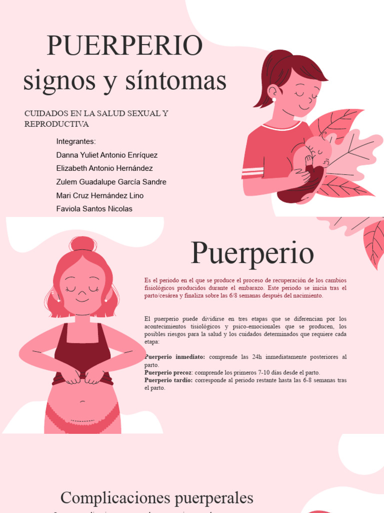 Puerperio | PDF | Periodo posparto | Parto