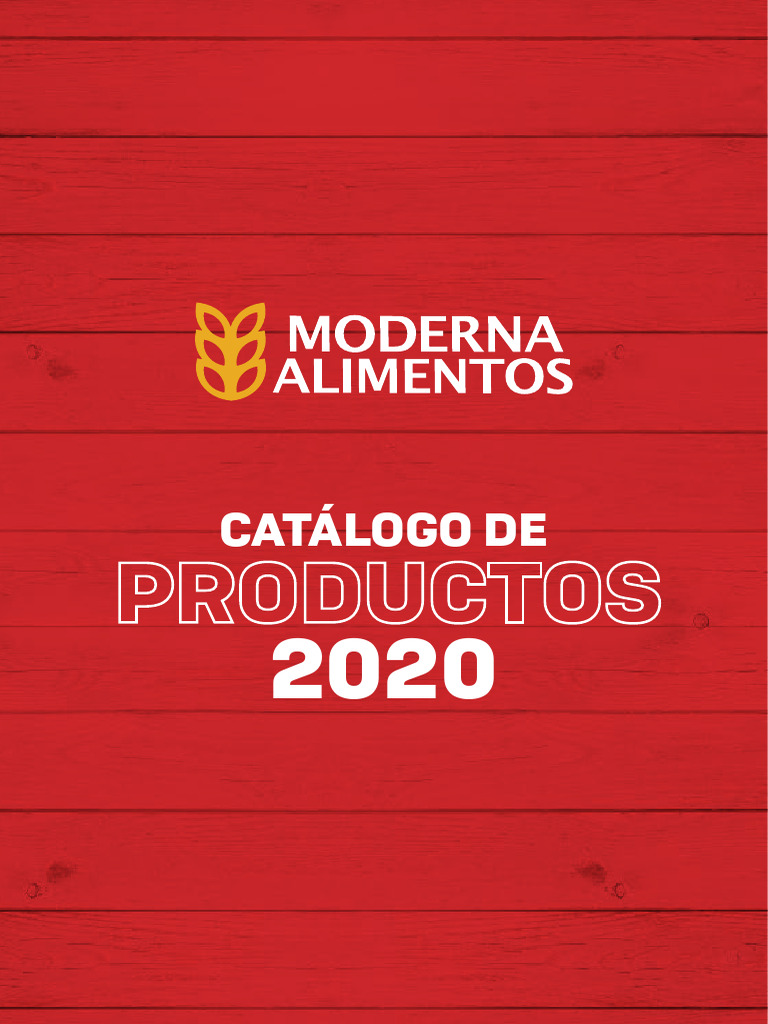 Catálogo de Productos La Moderna 2020 | PDF | Chocolate | Vino