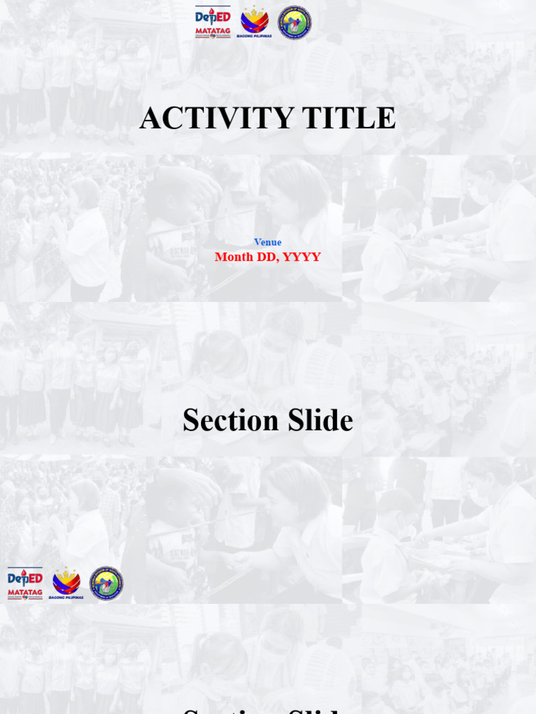DepEd Matatag PPT Template | PDF