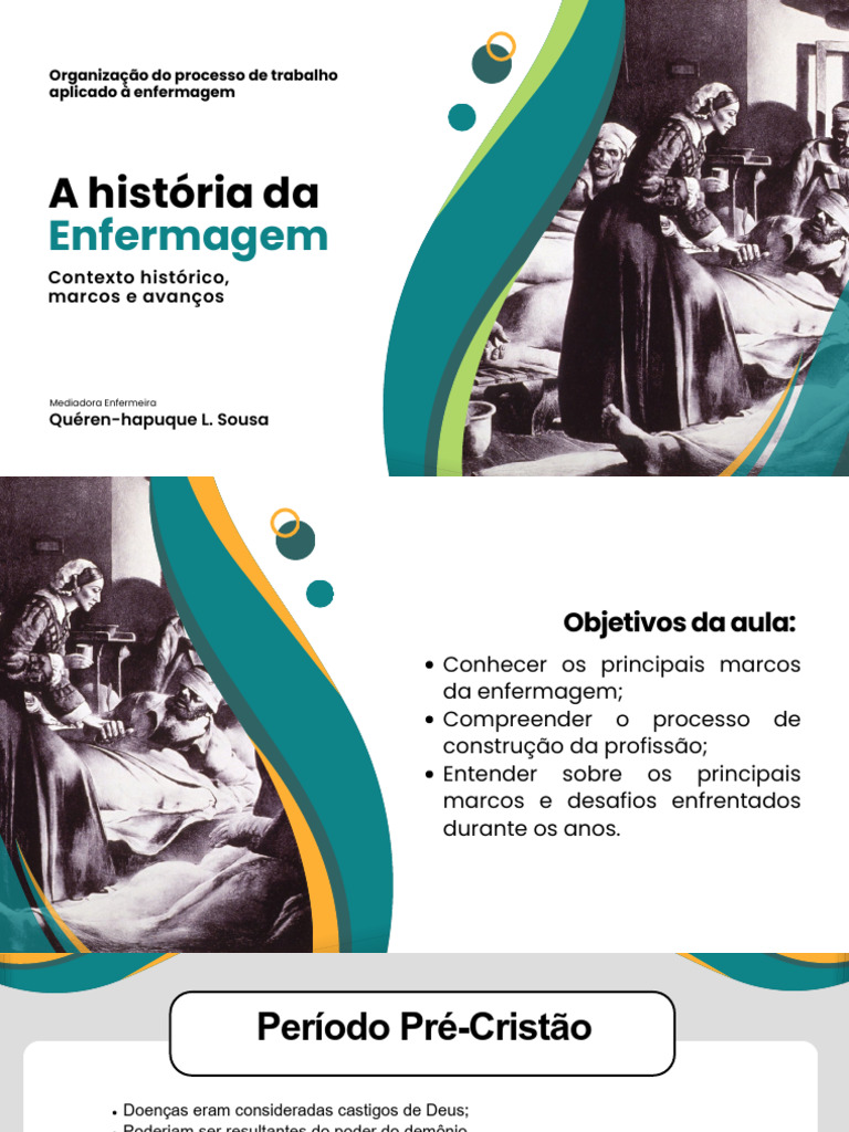 História Da Enfermagem | PDF | Florence Nightingale | Enfermagem