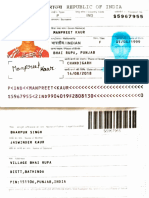 Passport Front Page | PDF