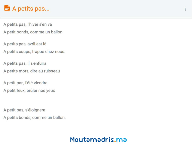 Cours A Petits Pas 3eme Primaire 1 | PDF