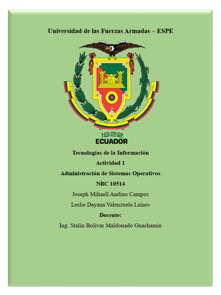 A1 Andino Joseph AdmSisOpe | PDF | Big Data | Internet y web