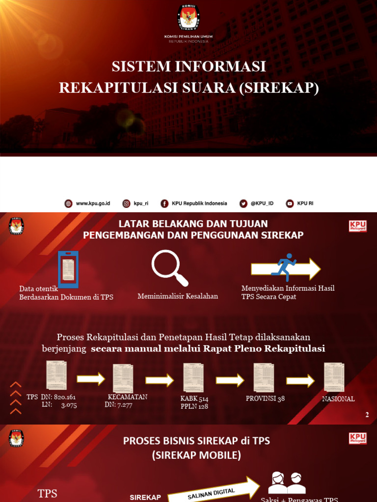 V10. Paparan Sirekap RDP | PDF