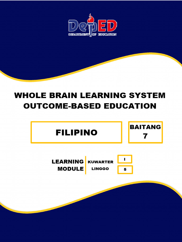 Module Fil7 ZSP q1 Week 5 | PDF