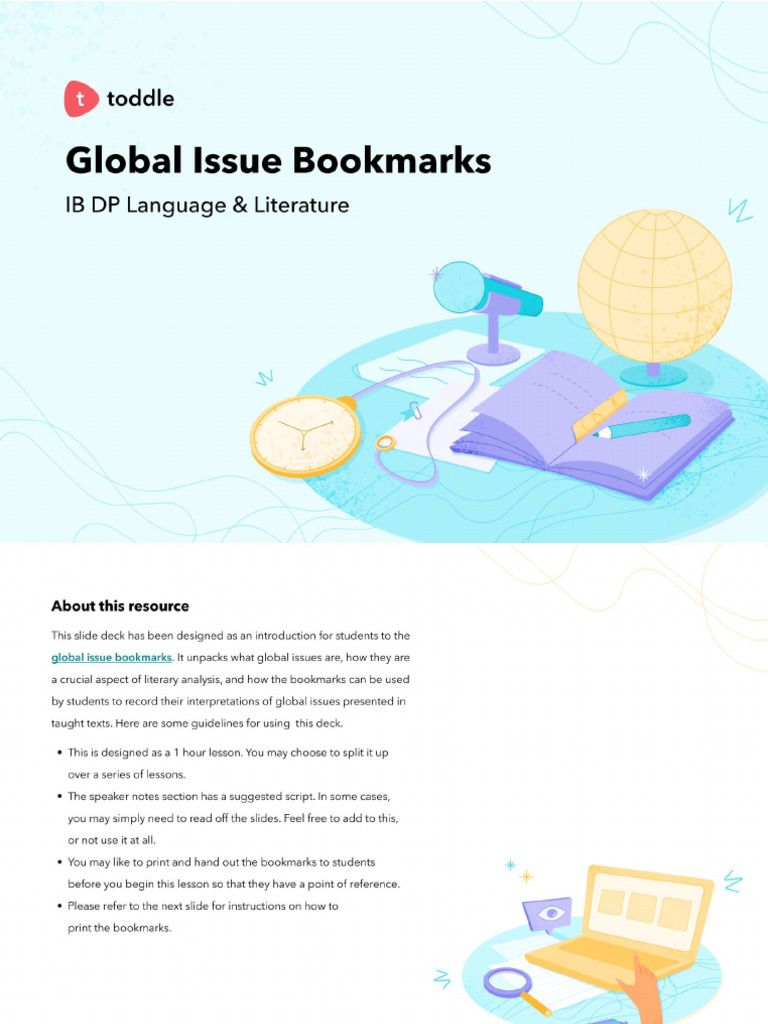 Global Issue Bookmarks | PDF