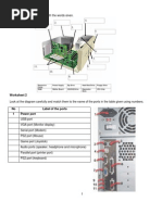 Parts of Computer Quiz | PDF | Laptop | Computer Keyboard