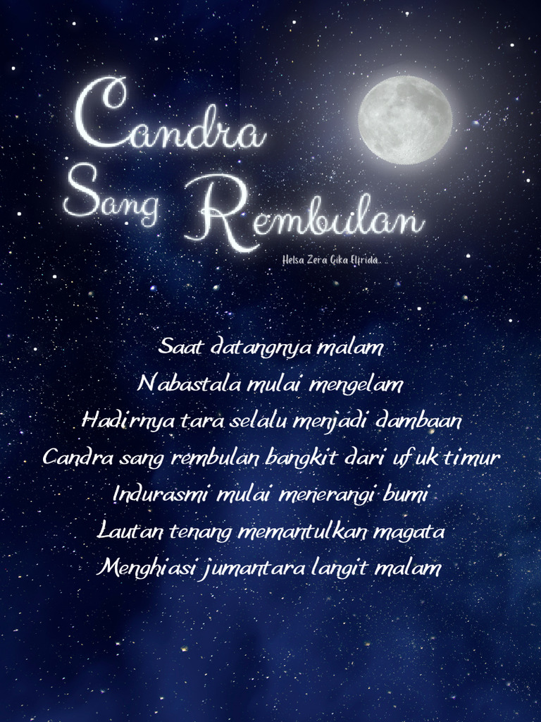 Candra Sang Rembulan - 20240125 - 085609 - 0000 | PDF