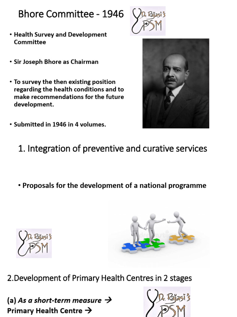 Bhore Committee - 1946 | PDF