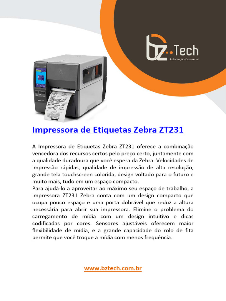 Manual Zebra Zt231 | PDF | Computer Network | Wireless Lan