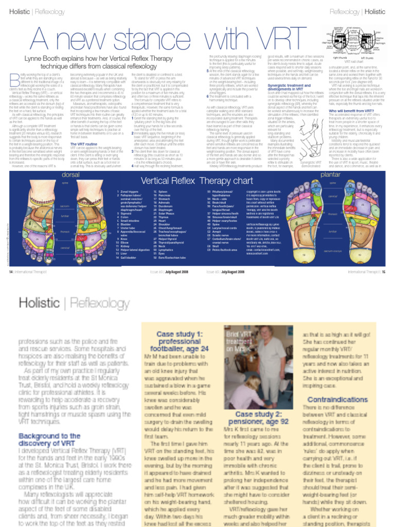 Reflexology | Download Free PDF | Reflexology | Clinical Medicine