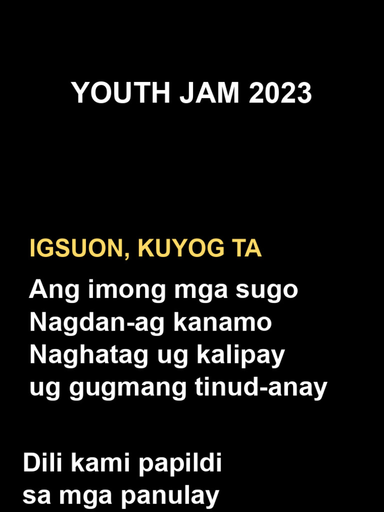 Youth Jam 2023 - 110629 | PDF