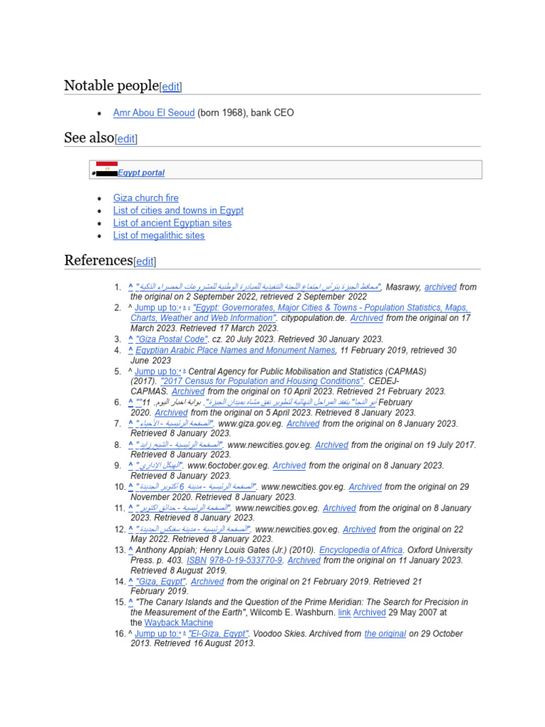 Notable People: (Born 1968), Bank CEO | PDF | Egypt