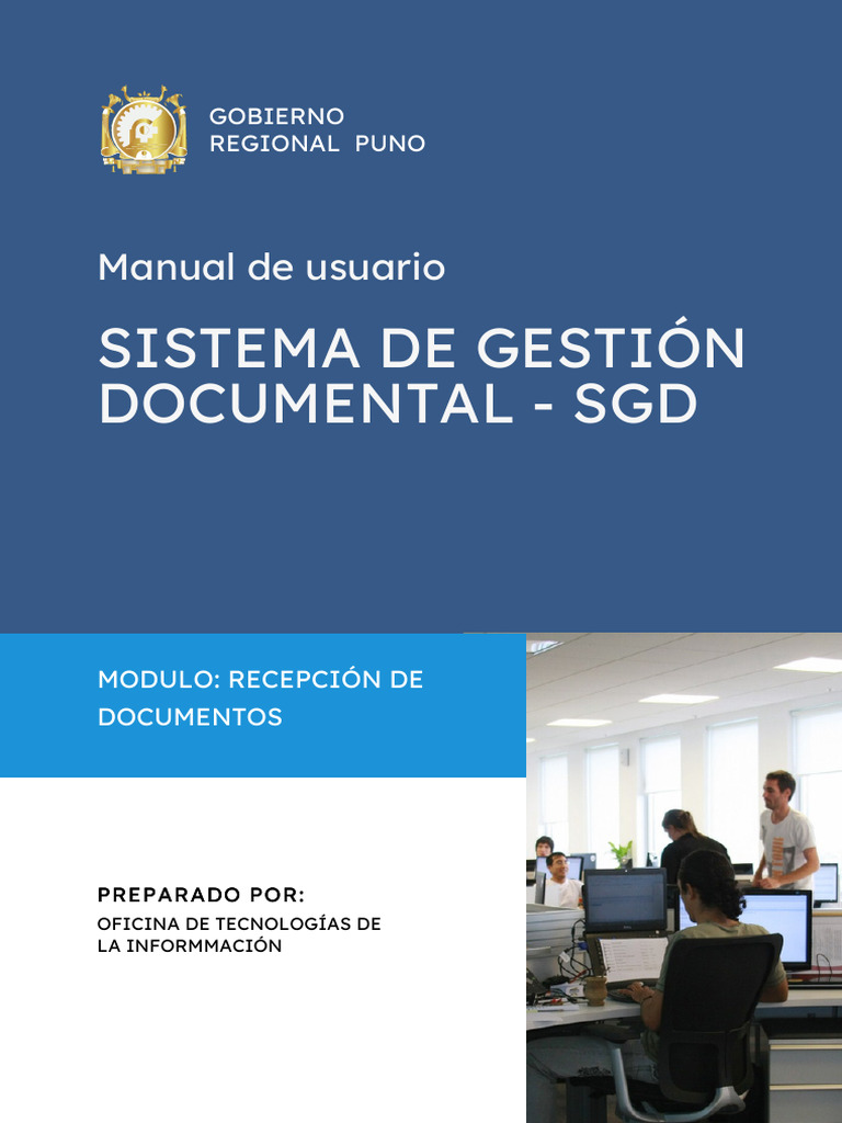 Manual de Recepcion de Documentos (SGD) | PDF | Gestión de registros ...
