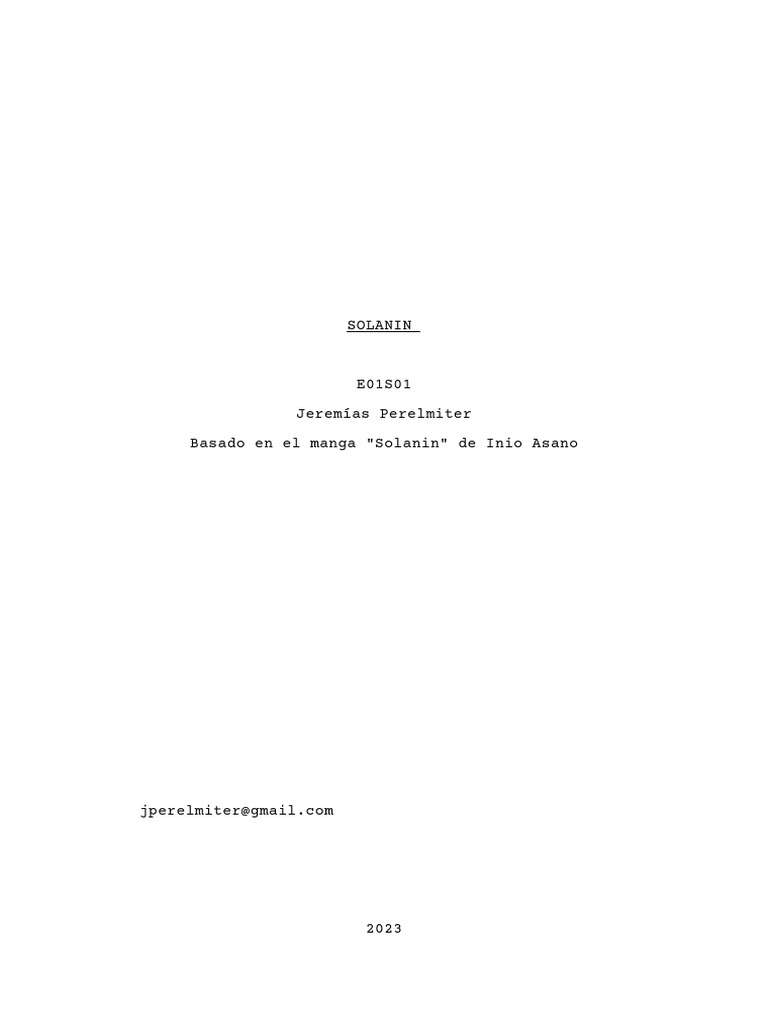 SOLANIN | PDF