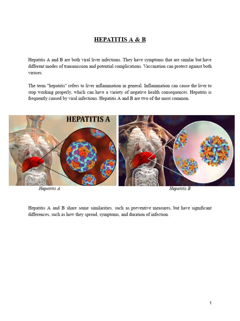 HEPATITIS | PDF | Hepatitis | Infection