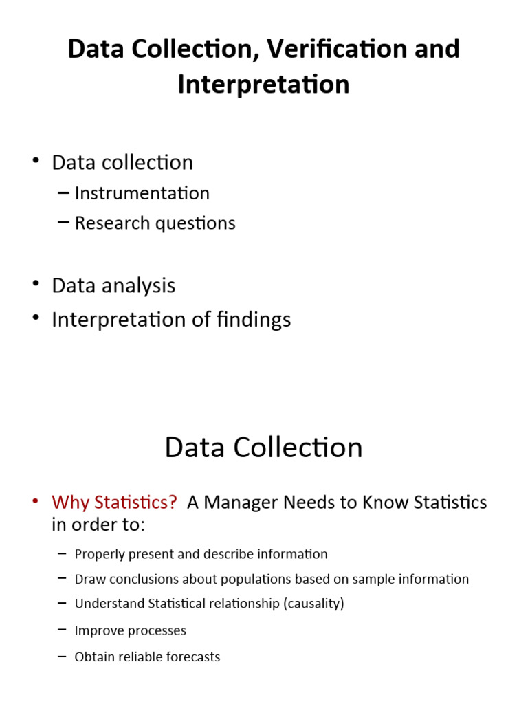 Data Collection | PDF | Statistics | Sampling (Statistics)