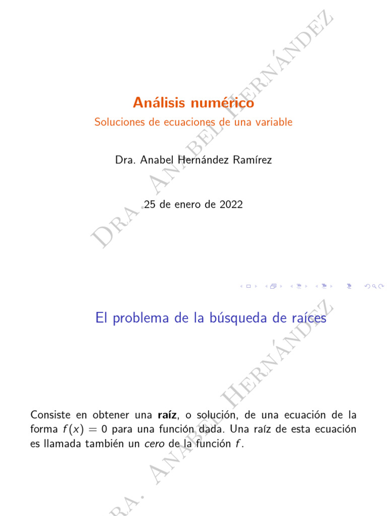 Metnum SlidesM2 | PDF | Ecuaciones | Matemáticas