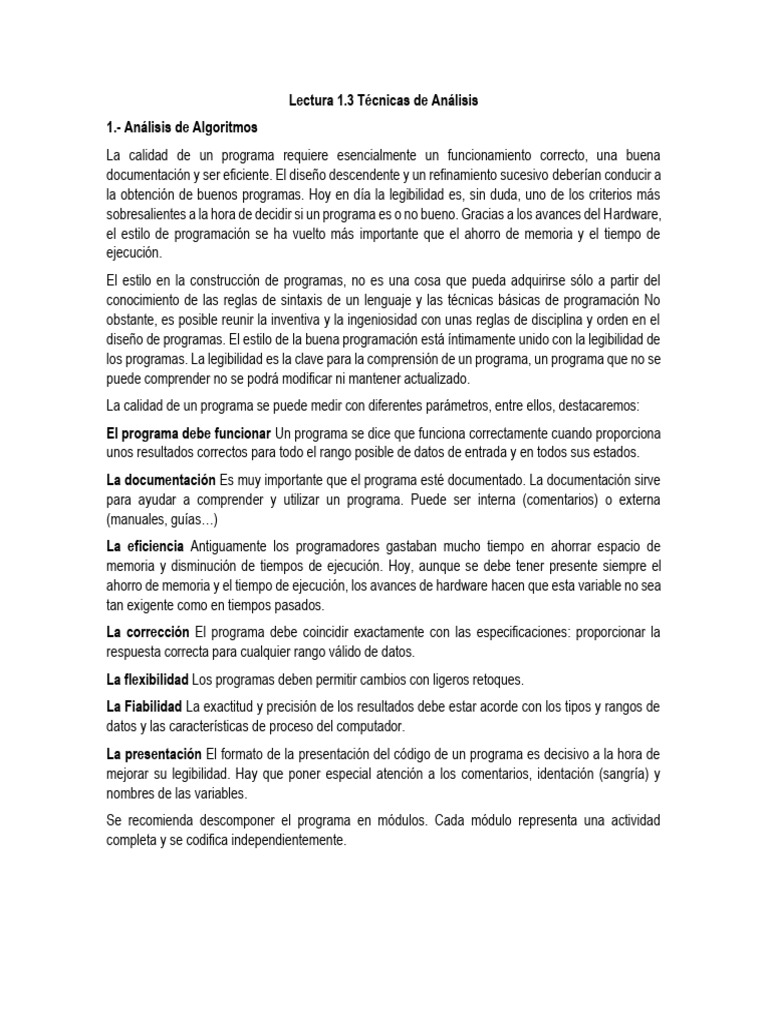Act 1 3 Doc Tecnicas Analisis | PDF
