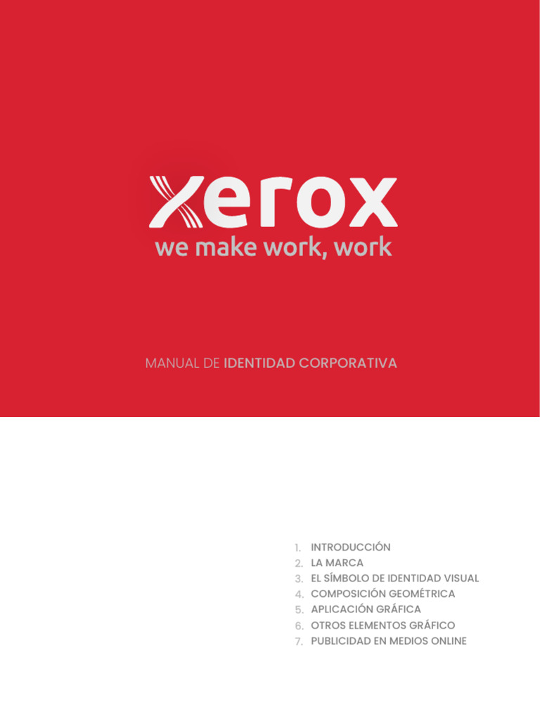 Guía de Identidad Xerox | PDF | Marca | Business